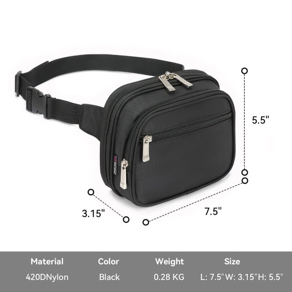 HER TACTICAL | Bags | Her Tactical Concealed Carry Fanny Pack For ...